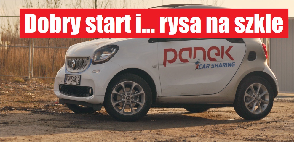 Dobry start i... rysa na szkle. Panek CarSharing - #NaPrąd - Pojazdy ...